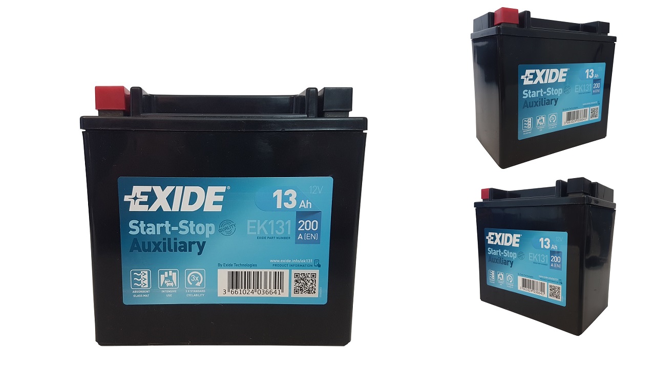 AKUMULATOR EXIDE START STOP EK 131 DODATKOWY :: Super Akumulatory Kraków